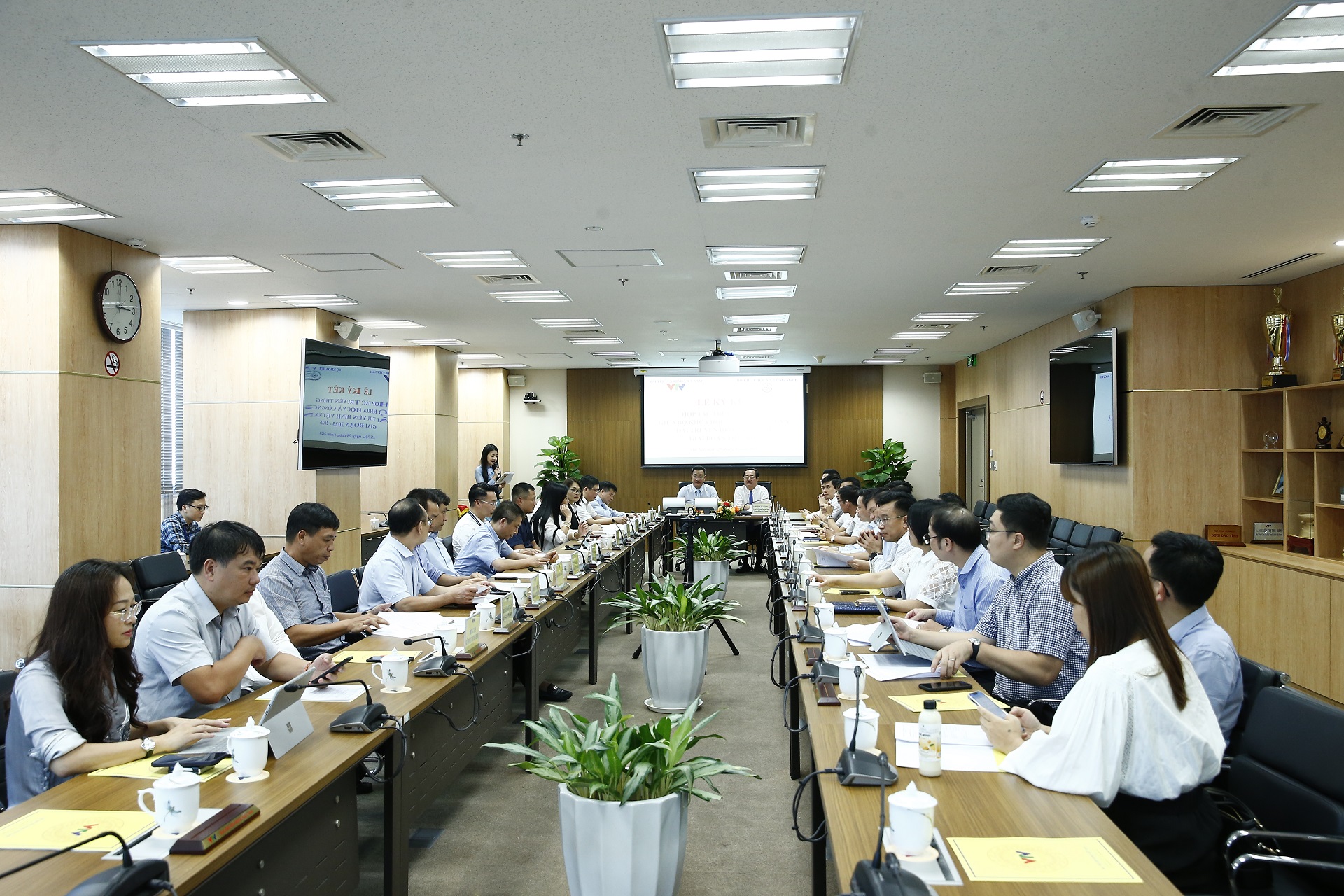 Ký kết hợp tác truyền thông giữa Đài THVN và Bộ KH&CN - Cổng thông tin ...