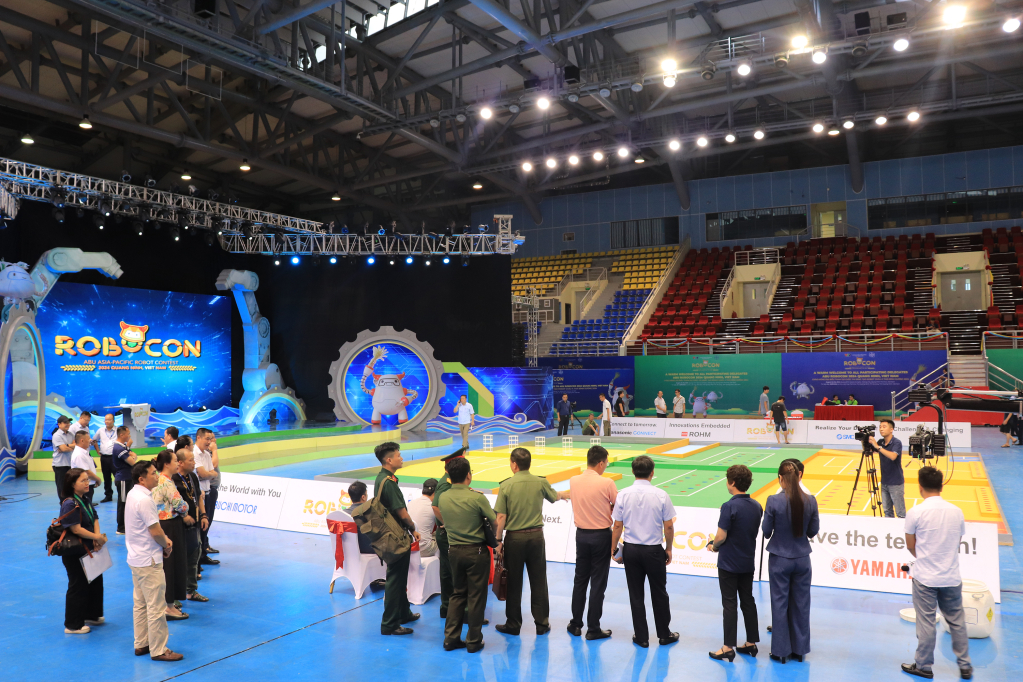 ABU Robocon 2024: Hoàn tất những khâu chuẩn bị cuối cùng - Cổng thông tin điện tử Đài Truyền ...